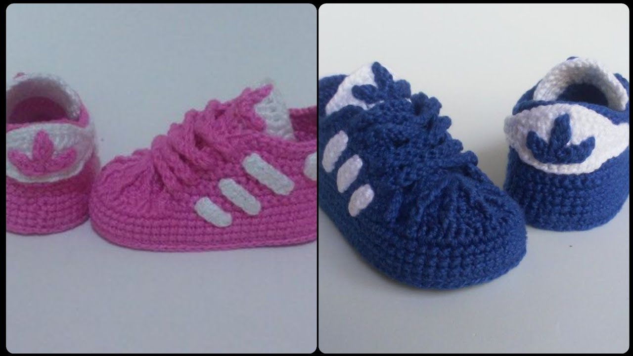BRILLIANT AND UNIQUE FREE CROCHET BABY BOOTIES PATTERN DESIGN - YouTube