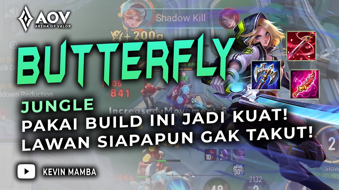 BUTTERFLY JUNGLE LEVIATHAN MURAMASA COD! RACIKAN INI ENAK BANGET! | AoV | RoV | Liên Quân Mobile ...
