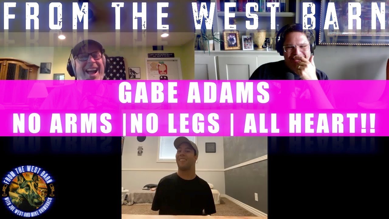 Gabe Adams - No Arms, No Legs, All Heart!! - YouTube