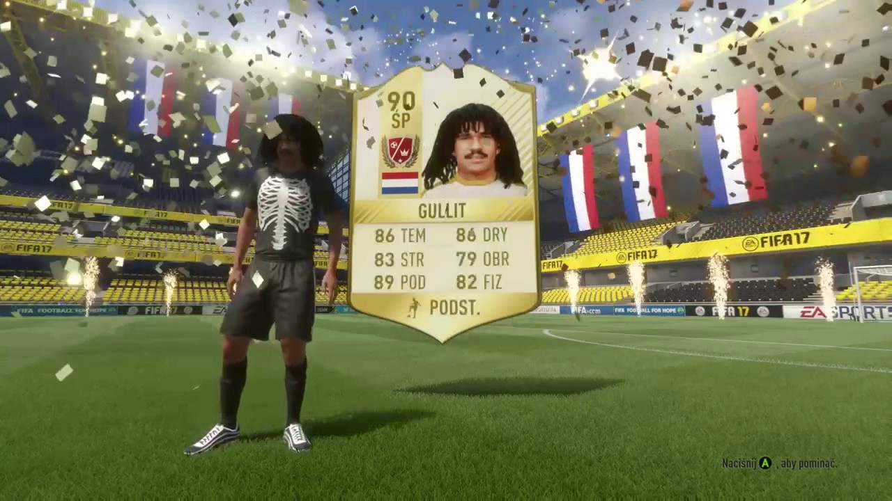 FIFA 17 RUUD GULLIT IN A PACK!!! - YouTube
