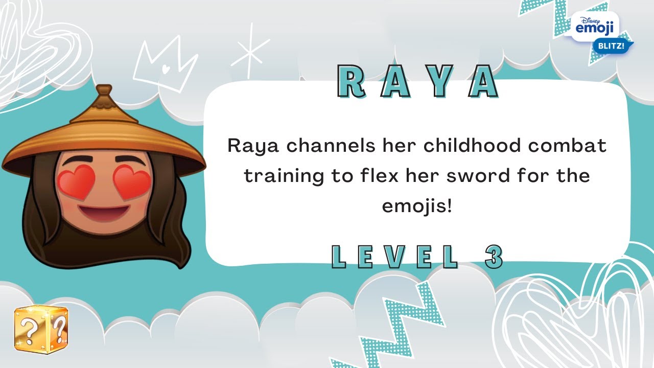 Disney Emoji Blitz - Raya (Level 3) - Raya and the Last Dragon - YouTube
