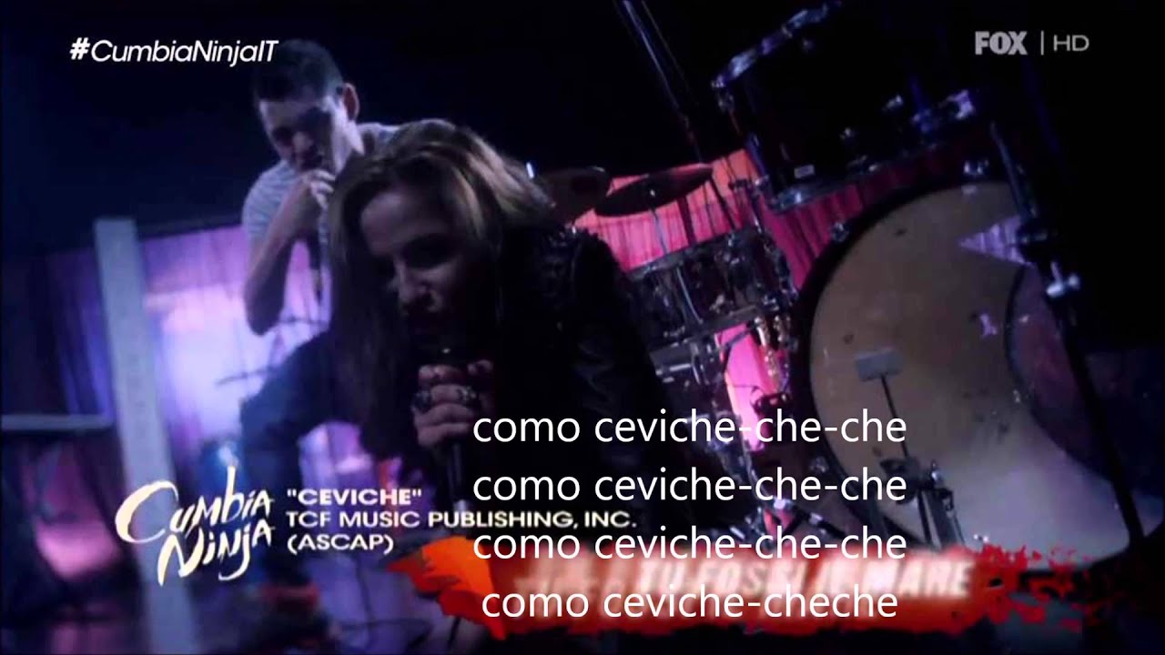 CEVICHE CUMBIA NINJA (LETRA) - YouTube