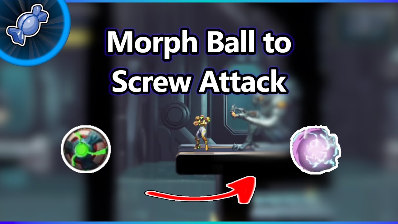 Metroid Dread - Screw Attack after Morph Ball (Legacy sequence break ...