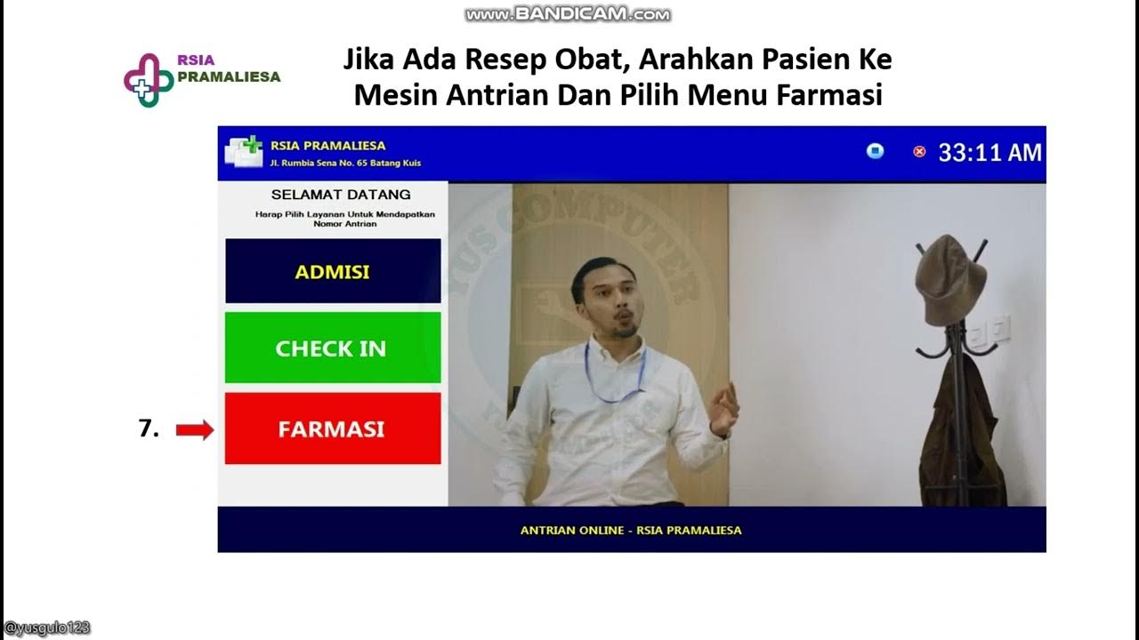 Tutorial Pelayanan Antrian Pasien Yang menggunakan Mobile JKN Di RSIA PRAMALIESA - YouTube