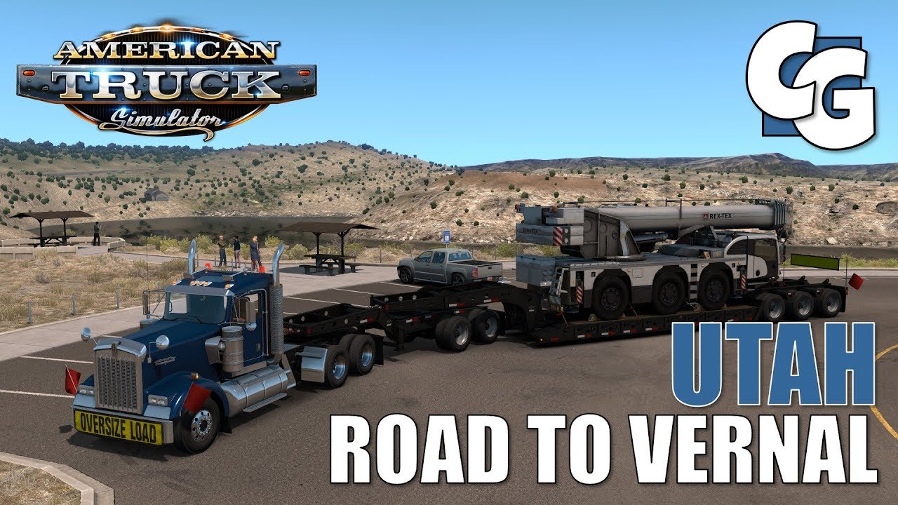 Road to Vernal - Utah DLC - ATS 1.36 (No Mods) - YouTube