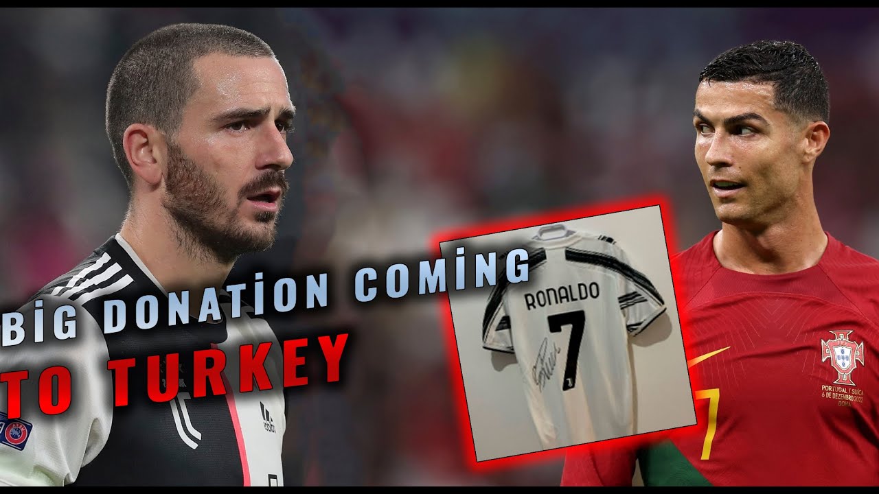 Ronaldo's donation to the turkey earthquake and more... - YouTube