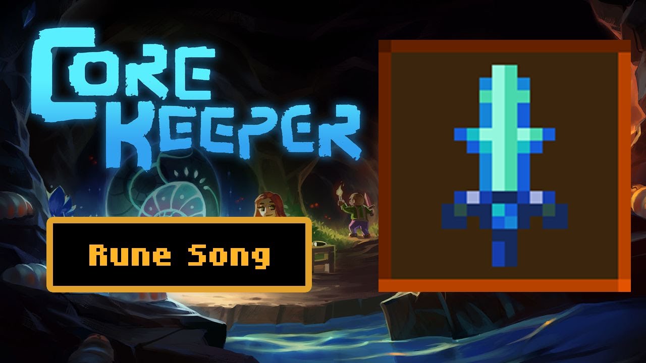 Highlight: Crafting the Legendary Rune Song Sword! (Core Keeper) - YouTube