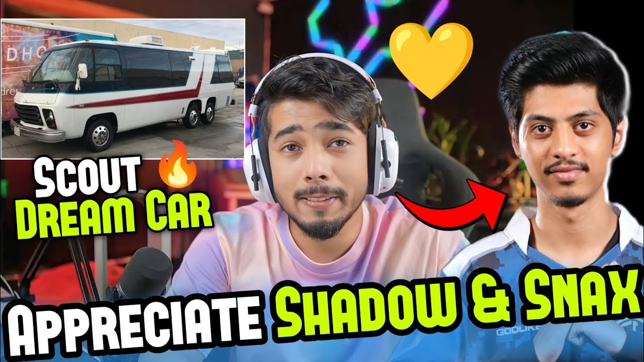 Scout Appreciate Godl Shadow & Snax 💛 Scout Reveal Dream Car - YouTube