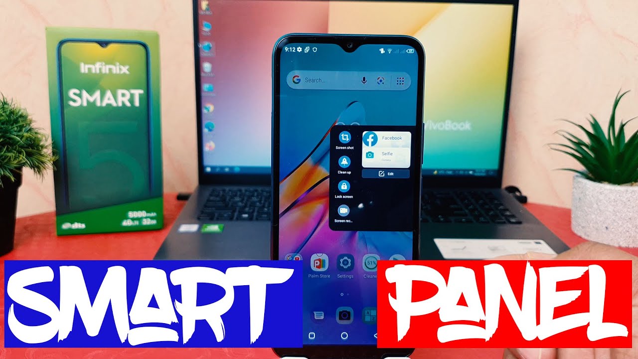 How To Enable Smart Panel On Infinix Smart 5 - YouTube