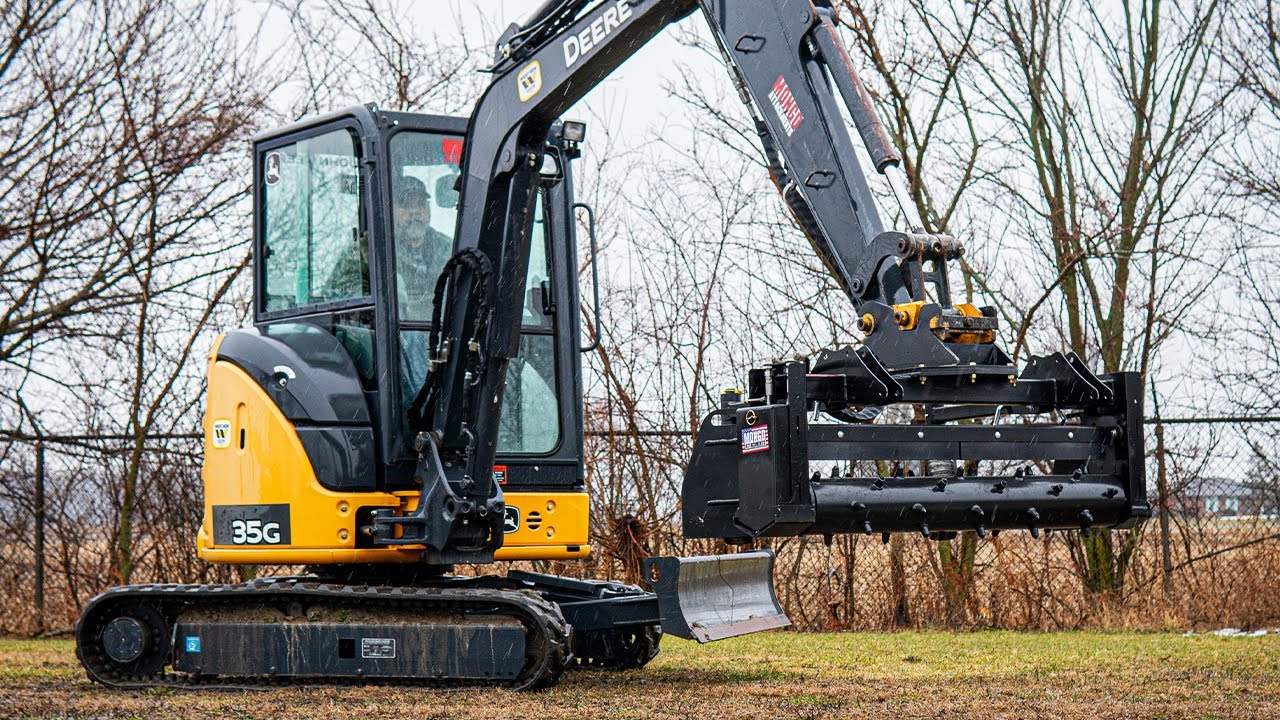 Unlock the Power of Soil Conditioner for Mini Excavators! - YouTube