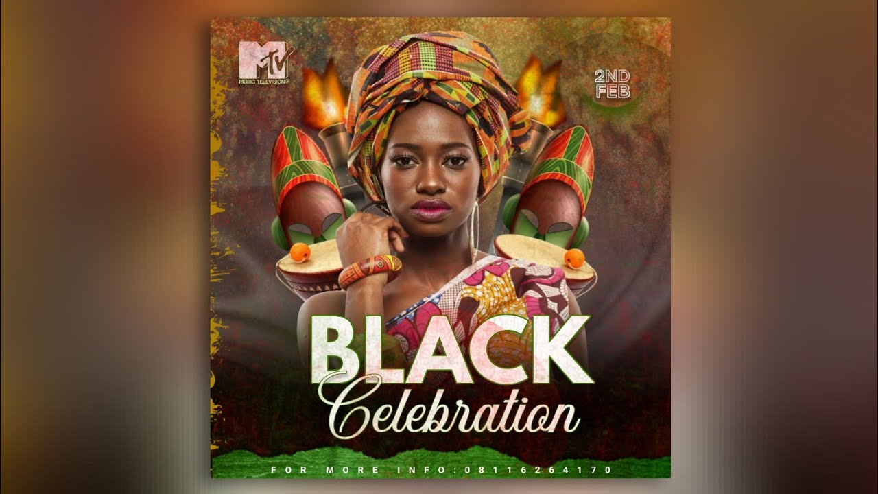 African Night Party Flyer Design in PixelLab | Party Flyer Design ...