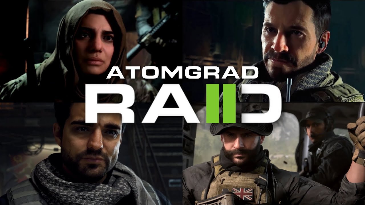 Call of Duty: Modern Warfare 2 - All Atomgrad Raid Cutscenes - YouTube