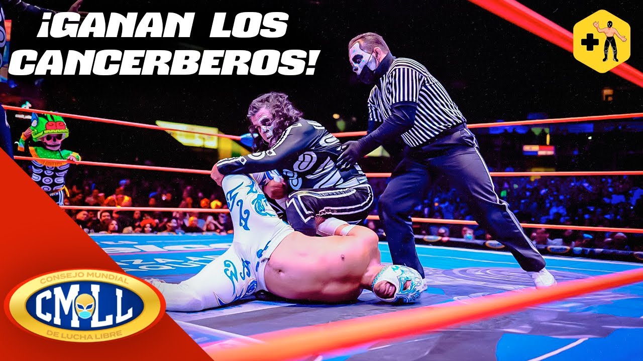 CMLL: Virus, Cancerbero y Luciferno derrotan a Guerrero Maya Jr ...