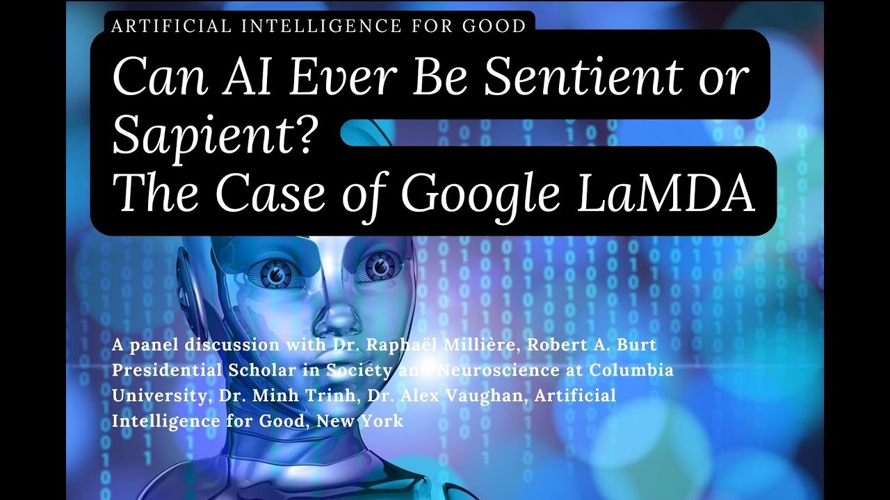 Will AI Ever Be Sentient or Sapient? The Case of Google LaMDA - YouTube