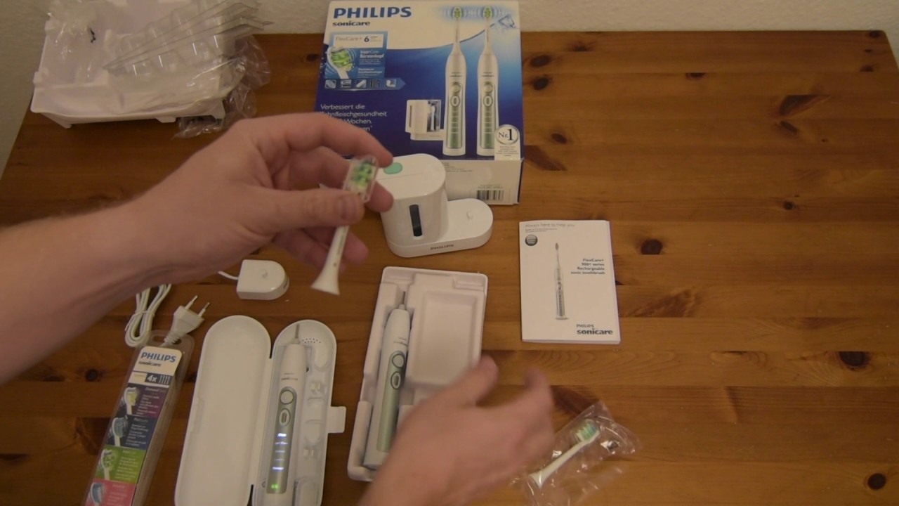 Philips Sonicare HX6972 FlexCare - Unboxing und erster Test der ...