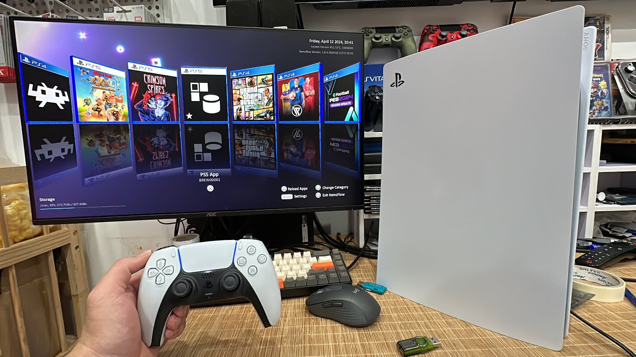 Giải thích PS5 hack và không hack, kiểm tra Firmware PS5 hack - YouTube