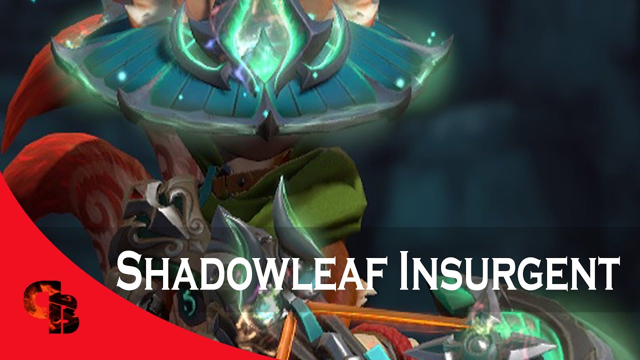 Dota 2: Store - Hoodwink - Shadowleaf Insurgent - YouTube