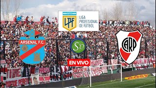 Arsenal 0-0 River Plate | PARTIDO EN VIVO | Liga Profesional Argentina ...
