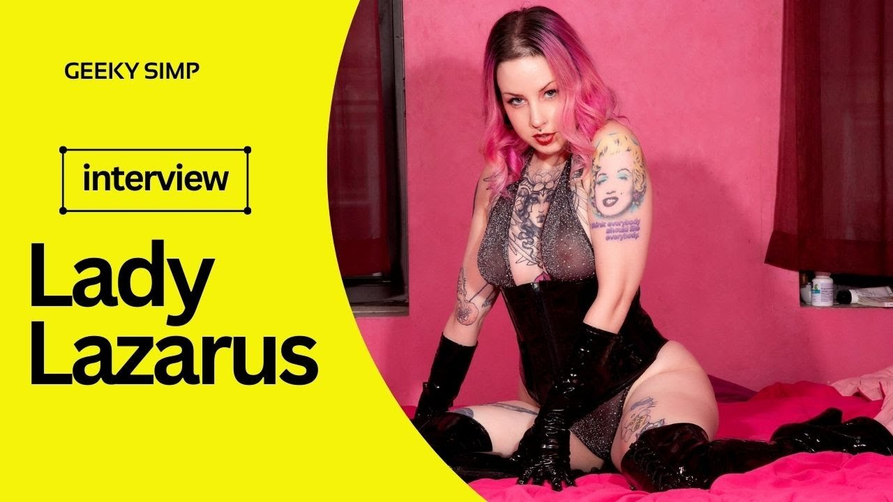 Interview with Adult film star Lady Lazarus - YouTube