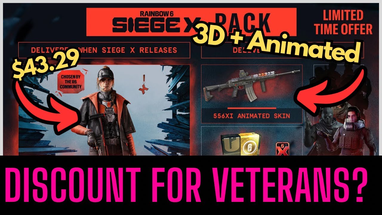 Siege X Pack ANSWERING EVERY QUESTION about the Siege X Pack in Rainbow ...