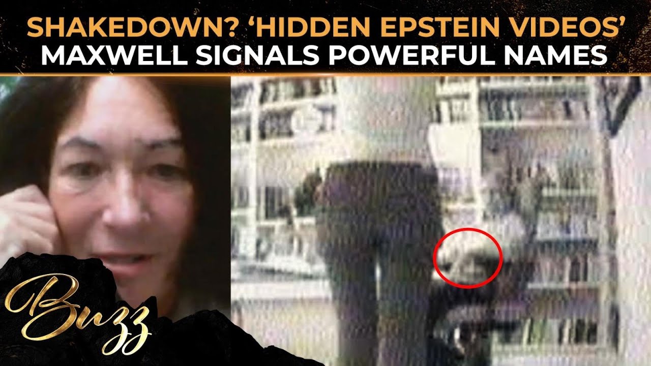 Maxwell ‘Blackmailing’ Power Players? Ghislaine Teases Secret Epstein ...