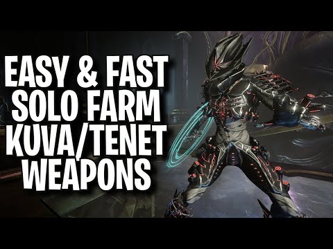 HOW TO FARM NEW TENET/KUVA WEAPONS SUPER FAST IN WARFRAME | KUVA LICH & SISTERS OF PARVOS GUIDE 2024