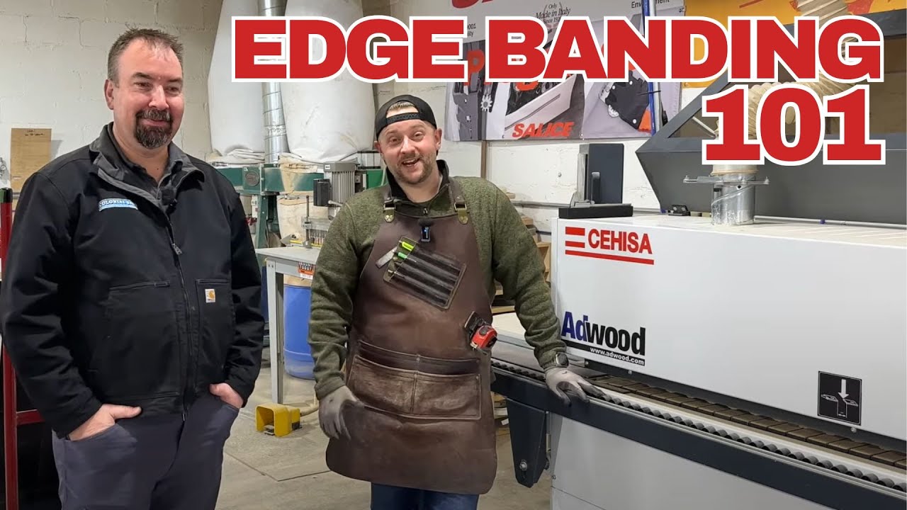 What is an Edgebander? How Does It Work? - YouTube