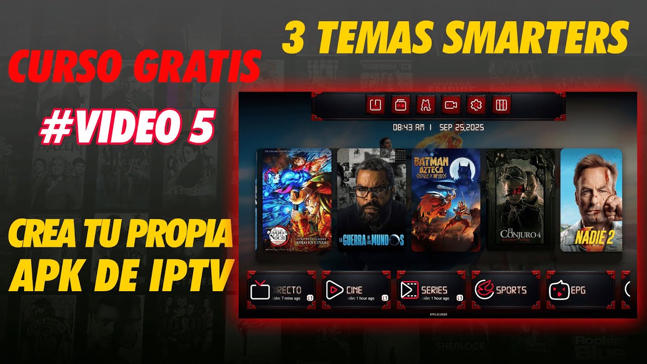 Cómo Crear tu Propia APK de IPTV Fácilmente | Paso a Paso (2025) - YouTube