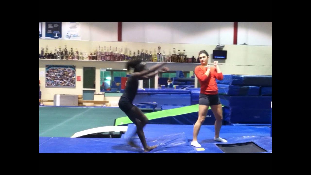 Level 5 Back Tuck Training - YouTube