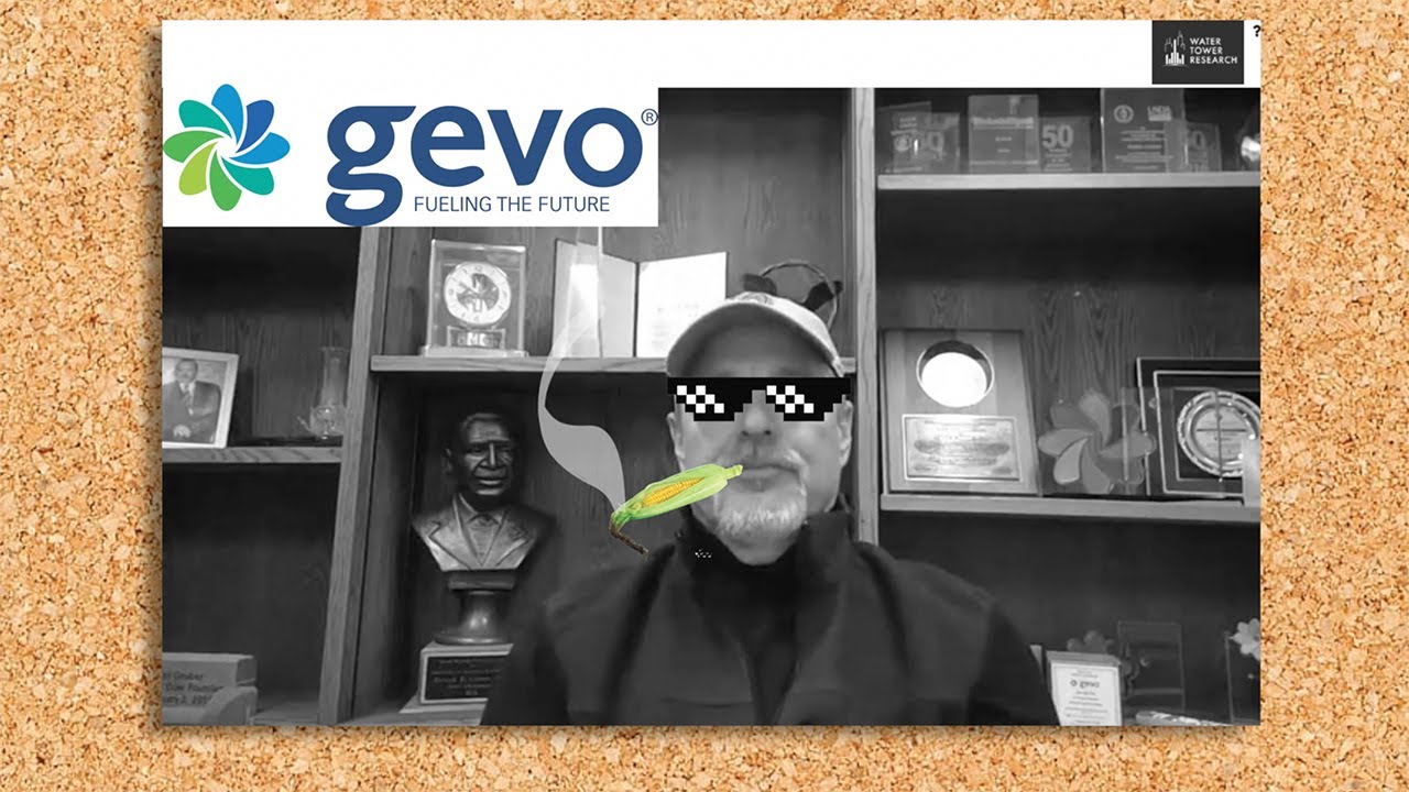 Pat Gruber being Bullish on Gevo - YouTube