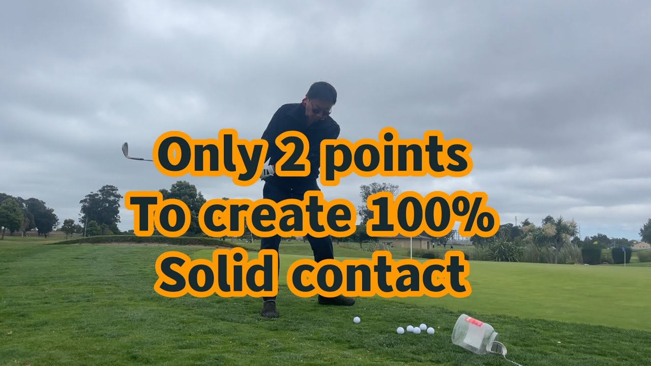 Creating solid contact for struggling golfers - YouTube