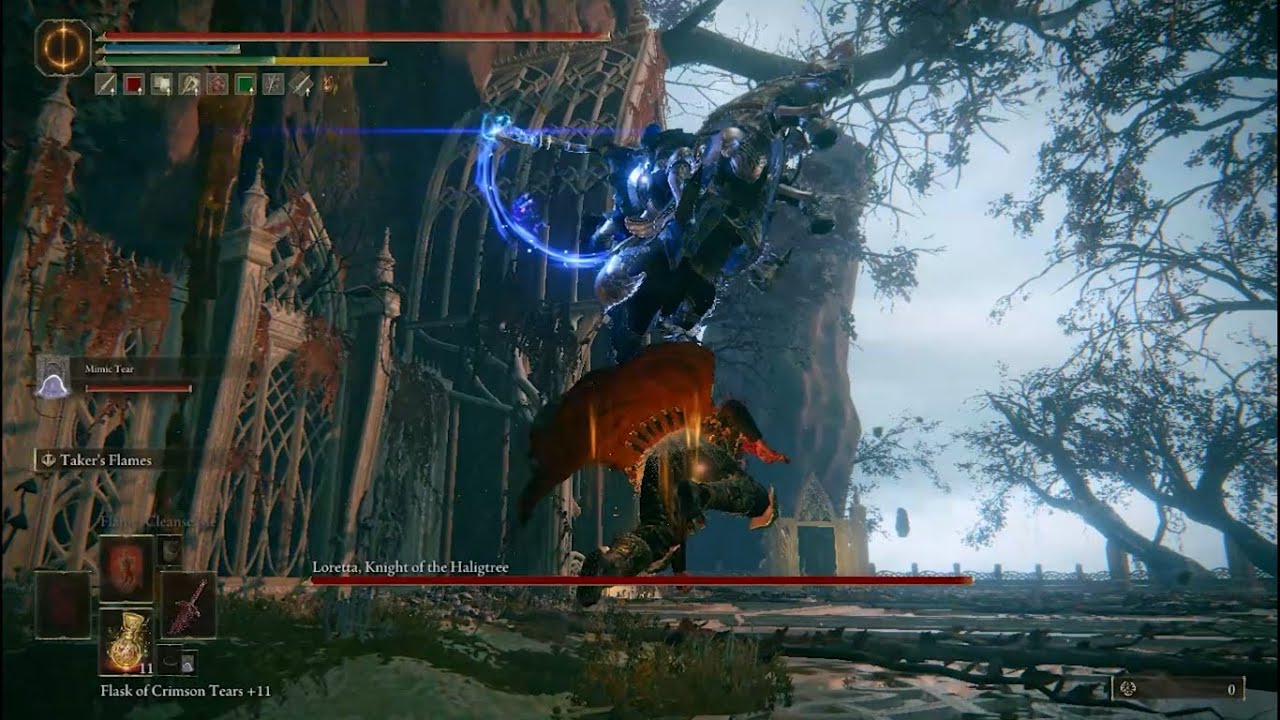 Elden Ring Loretta, Knight of the Haligtree Boss Fight (PC Gameplay 4K ...