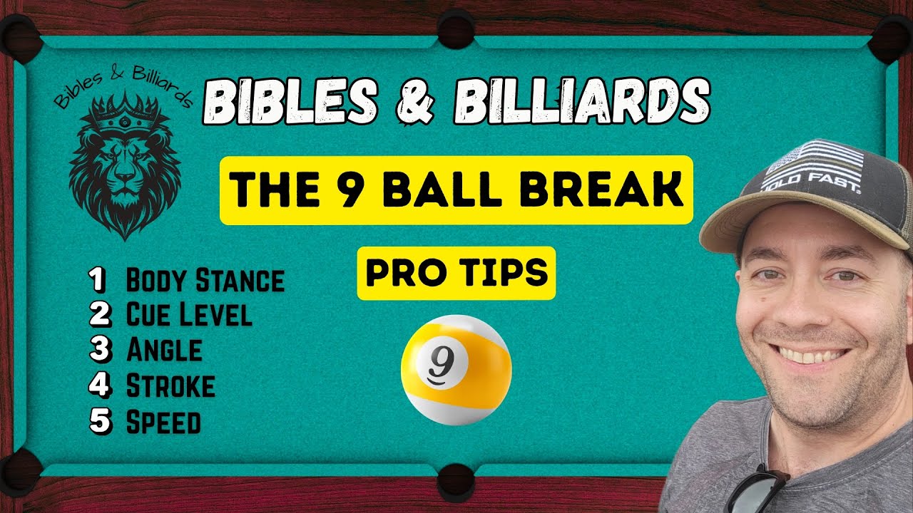 Your 9 Ball Break is Broken? Here's Why - YouTube