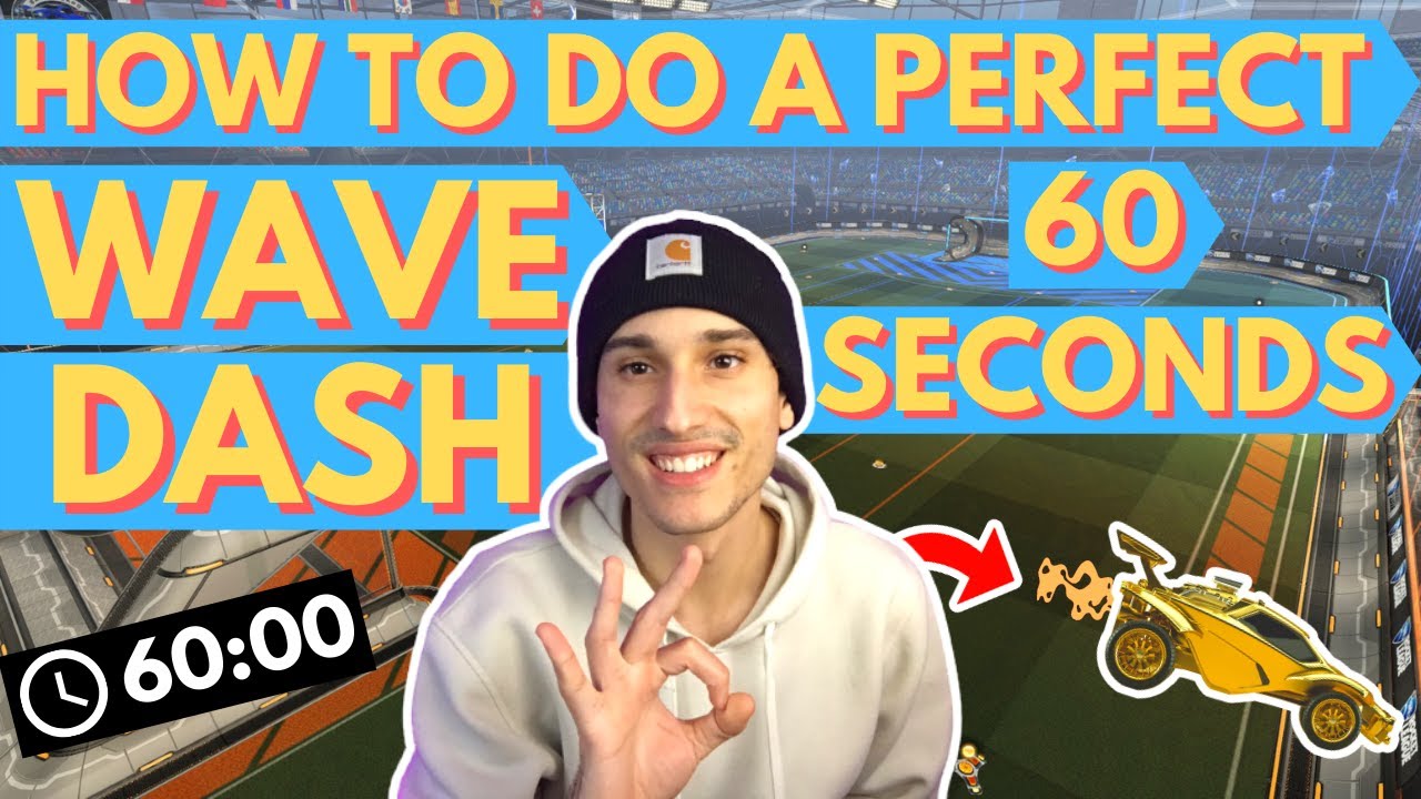 How to PERFECT Wave Dash in 60 Seconds - Rocket League Beginner Wave ...