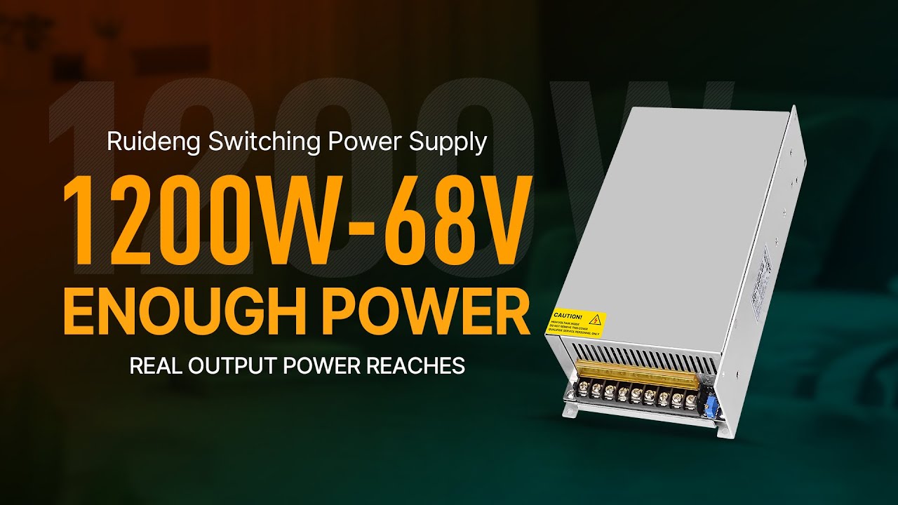 RD made 1200W68V PSU is available! for RD6024 and RD6018, and feedback ...