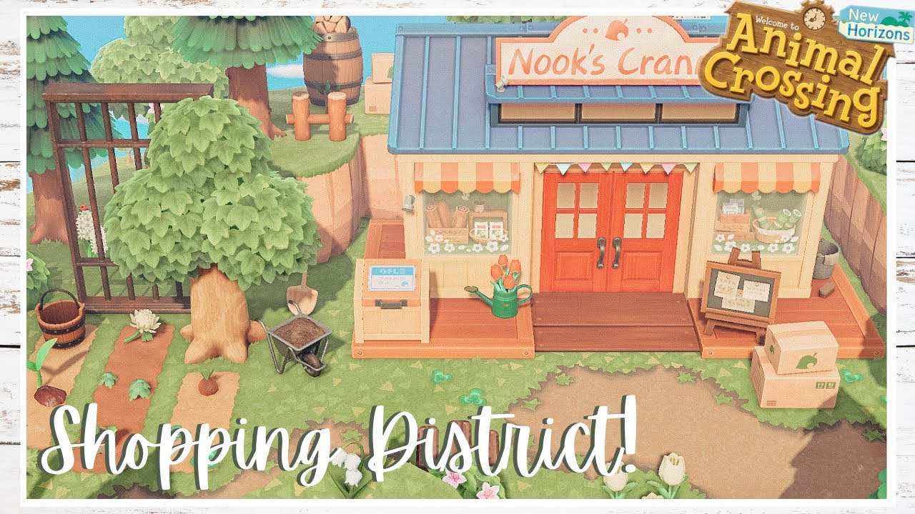 Shops Speed Build! | Animal Crossing New Horizons - YouTube