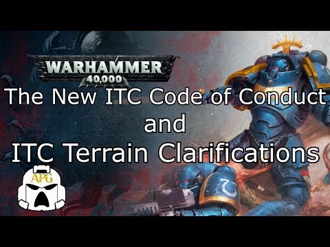 **NEW** ITC Code of Conduct and ITC Terrain Clarifications - YouTube