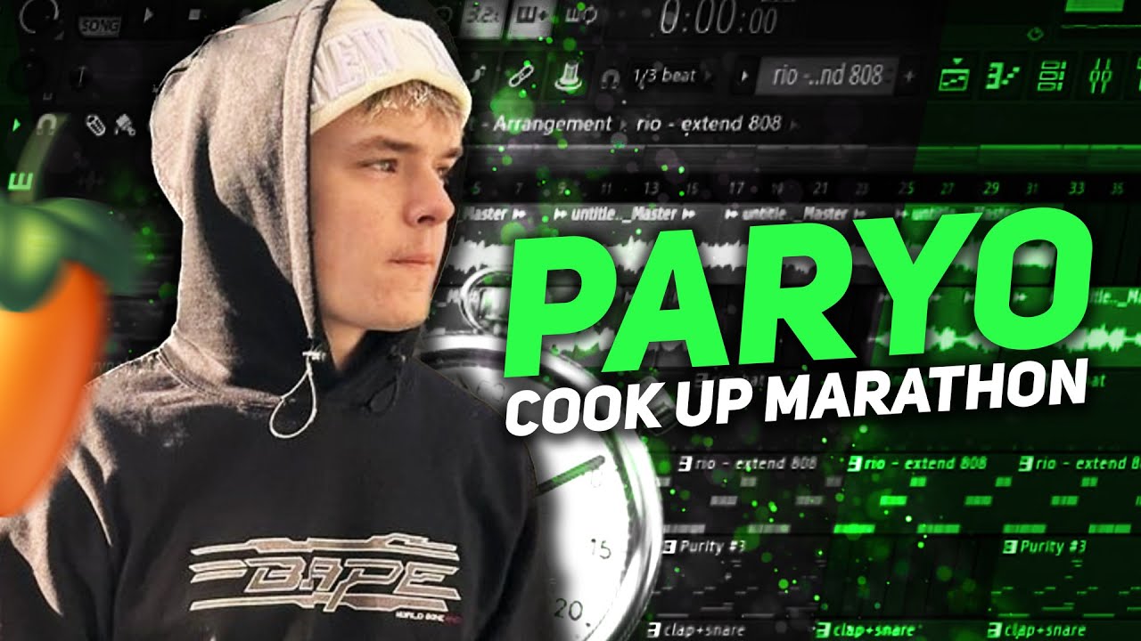 PARYO COOKUP MARATHON 🔥 Making 10 Beats Live - YouTube