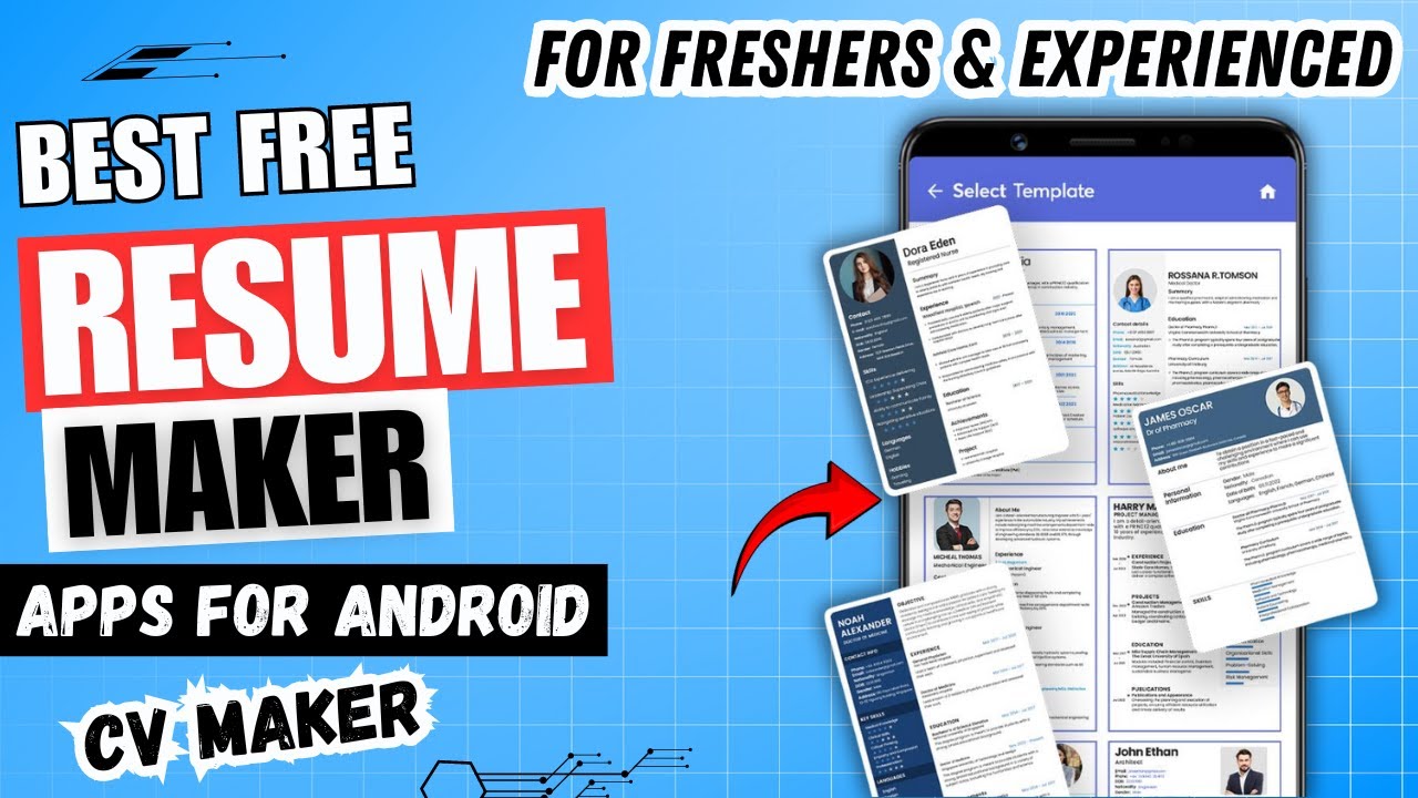 5 Best Free CV Maker Apps for Android of 2024 | Resume Maker App for ...