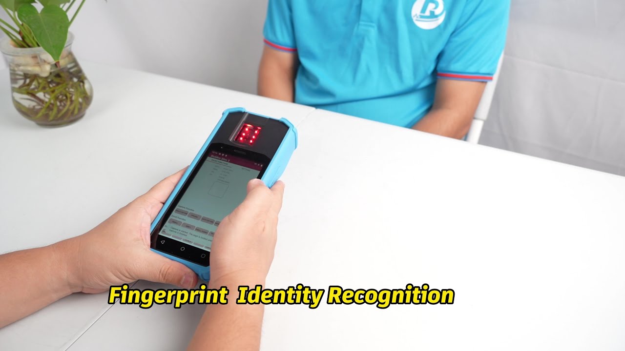 Biometric Handheld Device EP500 S3 - YouTube