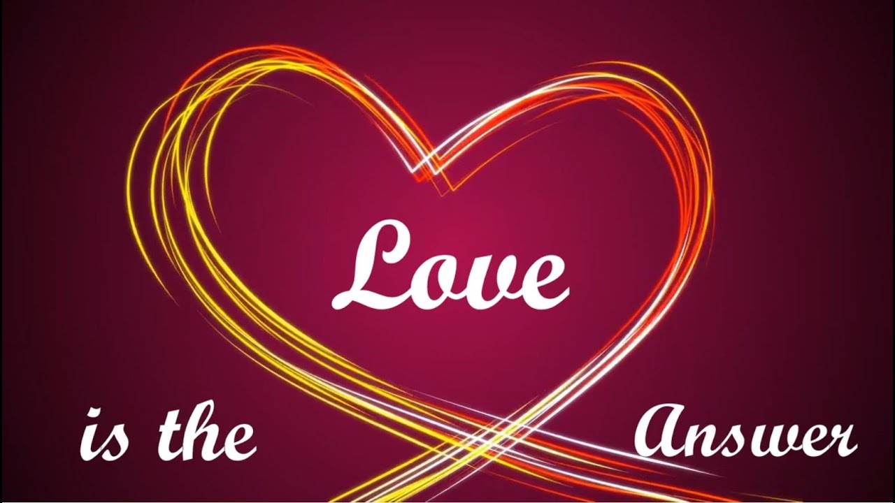 Love is the Answer (Singers for Christ) - YouTube