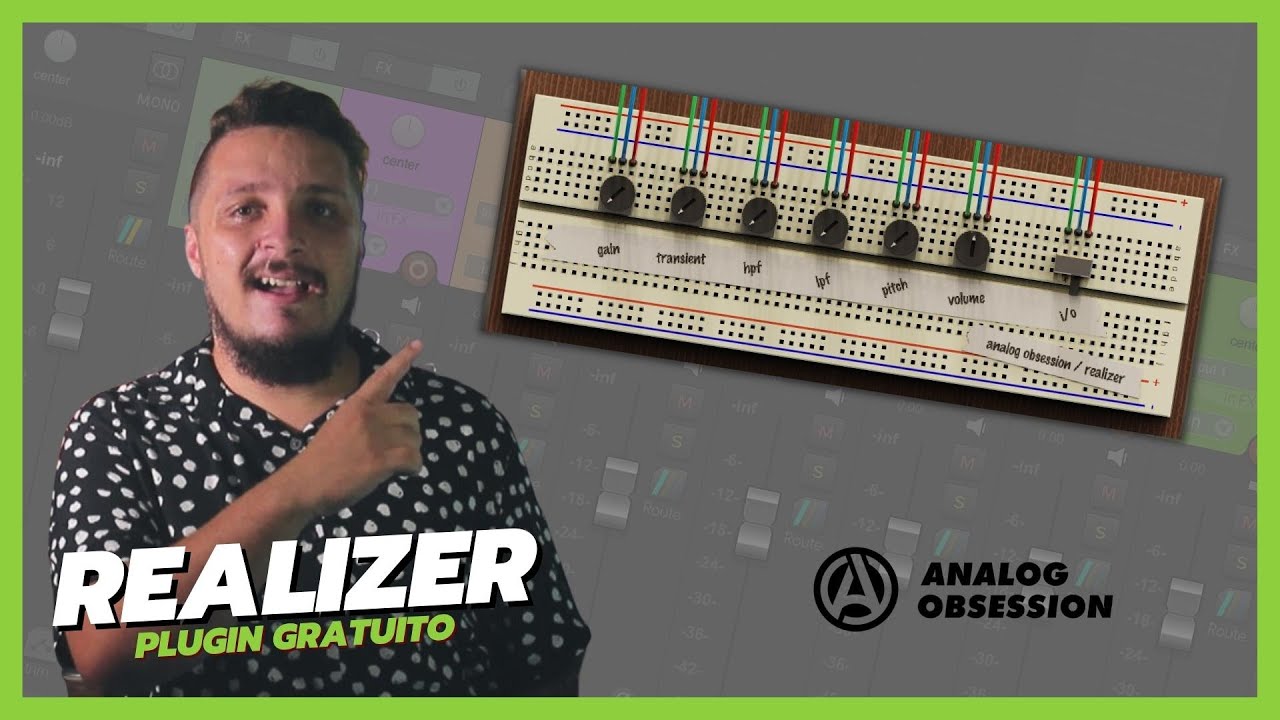 Realizer - O Novo Plugin "Loucão" da Analog Obsession - YouTube