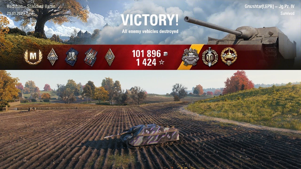 Jg.Pz.IV Redshire: ace tanker - YouTube