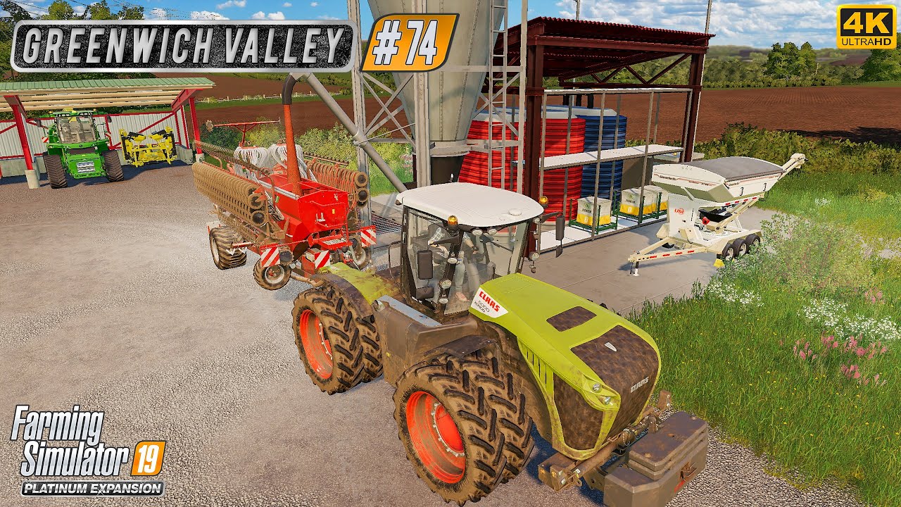 Sowing Clover, Alfalfa, Rye & Field Grass. Cultivating ⭐ Greenwich ...