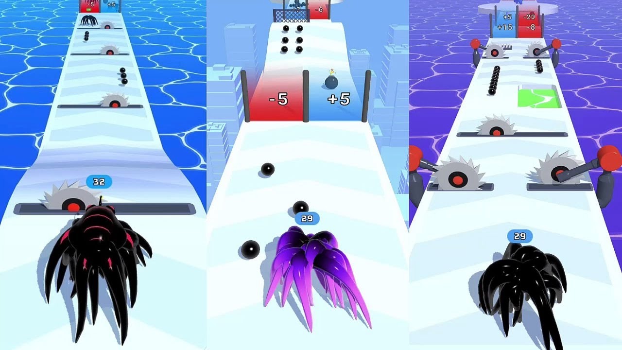 ALIEN RUN 3D, SANDWICH RUNNER, POTATO RUSH and other games - Gameplay ...