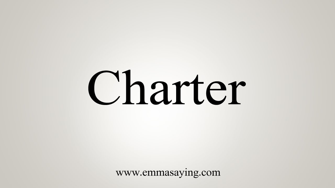 How To Say Charter YouTube how-to-say-charter-youtube