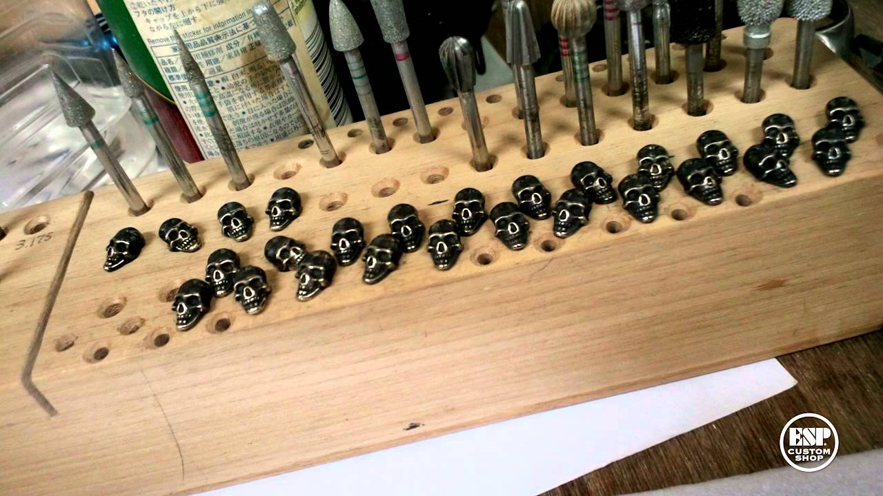 ESP Guitars: Creating a Custom Guitar "SHINOBI (忍)" - YouTube