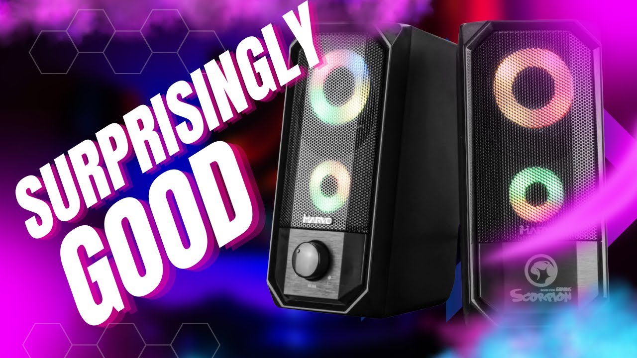 Amazing Value Speakers - Marvo Scorpion SG-265 Gaming Speakers Review ...