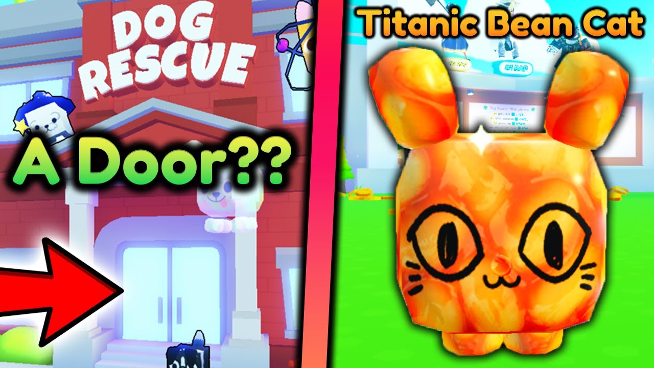 New Big Update! Dog World & New Titanic Bean in Pet Simulator X - YouTube