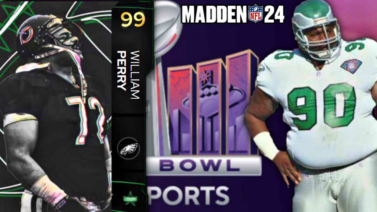 WILLIAM PERRY MAKES WINNING SUPERBOWLS SO MUCH EASIER!! MADDEN 24 - YouTube